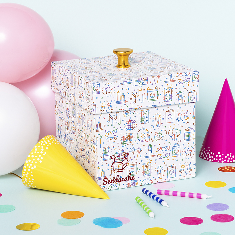 Birthday Cake Explosion Box with Candy Kaboom Delivery Nationwide ...
