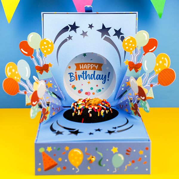 Happy Birthday Bloom Box | Delivery Nationwide | SendaCake.com